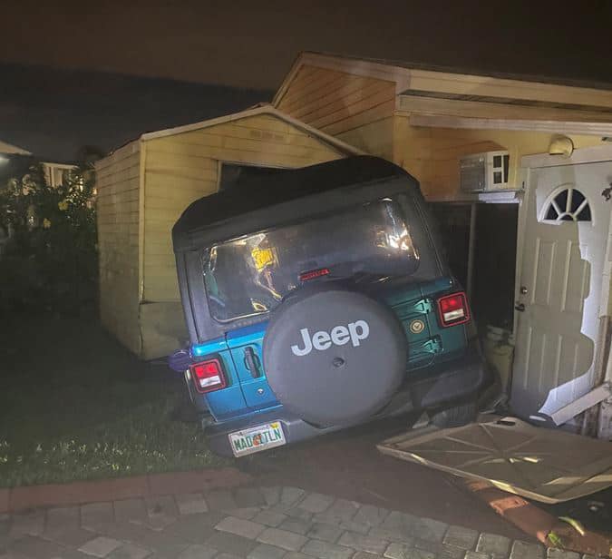 MCSO: Jensen Beach Man arrested weeks after crashing jeep into home