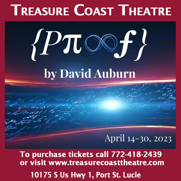 Treasure Coast Theatre presents Proof