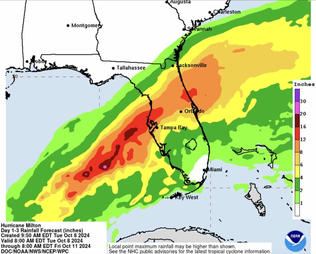 Hurricane Milton: Tuesday Update for the Treasure Coast - Treasure Coast
