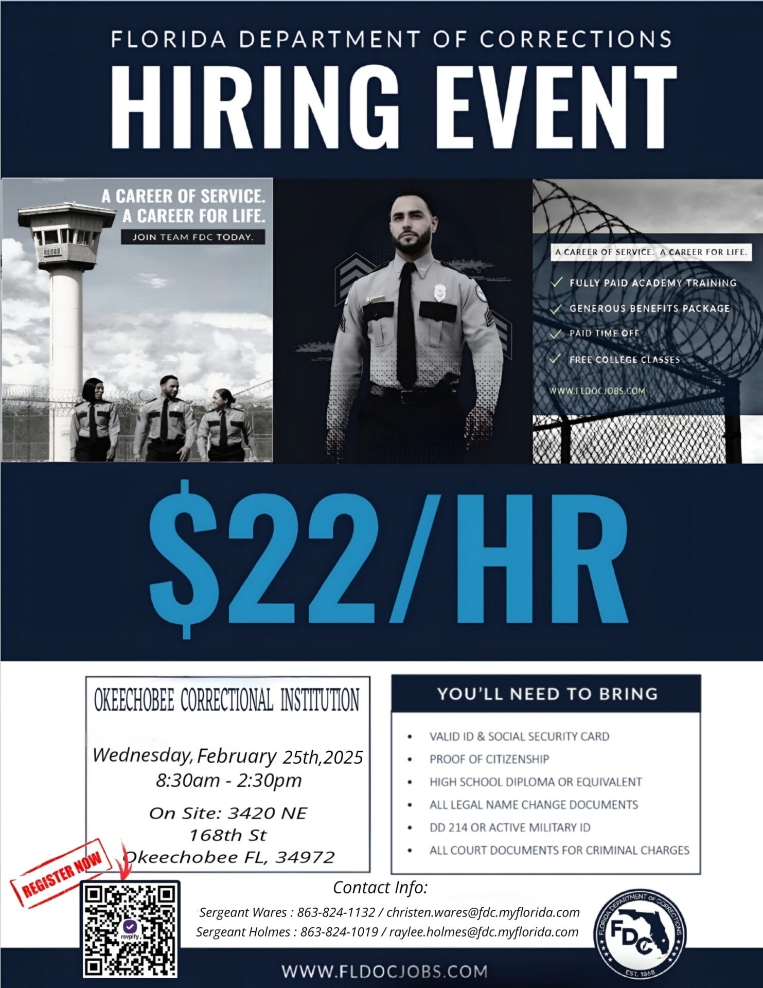 Okeechobee Correctional Institution Hiring Event - TreasureCoast.com